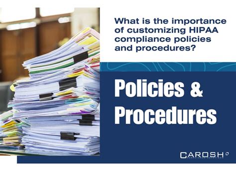 Hipaa Compliance The Essentials To Policies And Procedures