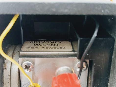 Servomex 01158000 Paramagnetic Transducer Oxygen Analyzer Technology Aeliya Marine Tech