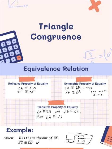 Triangle Congruence Pdf Geometric Shapes Euclidean Plane Geometry