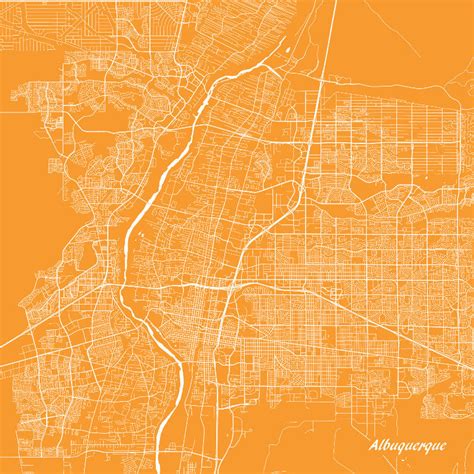Printable Map Of Albuquerque Albuquerque New Mexico Us Pdf Printable