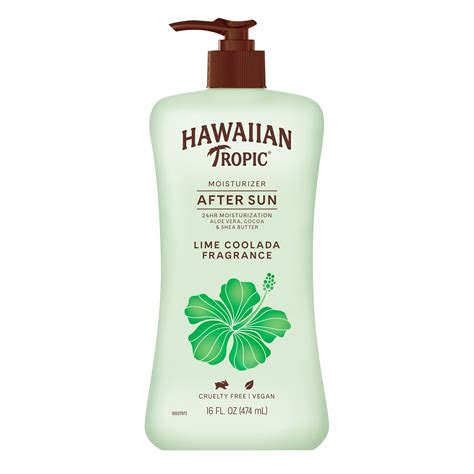 Hawaiian Tropic Lime Coolada After Sun Moisturizing Lotion 16 Oz