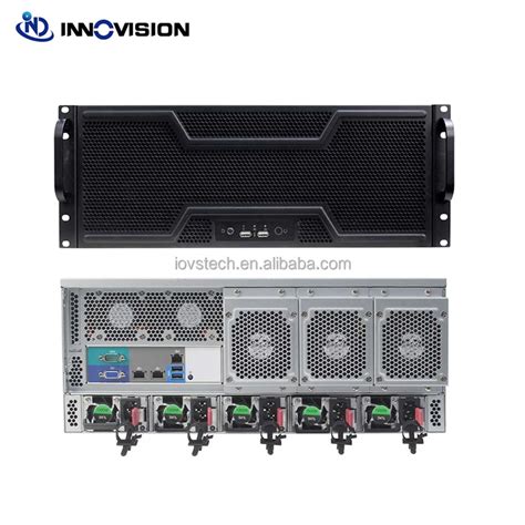 optimize 4u multiple gpu server case with 5 6 8 card support