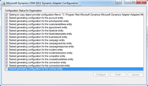 Microsoft Dynamics Crm 2011 Instance Adapter Part 3 Connector Configuration Magnetism