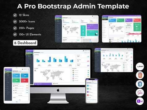 A Pro Bootstrap 4 Admin Dashboard With Dashboard Ui Kit