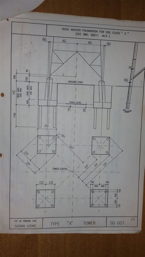 Transmission Line Tower Foundation Pdf At Levi Rounsevell Blog