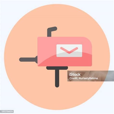 아이콘 레터박스 교육 기호에 적합합니다 플랫 스타일 편집 가능한 간단한 디자인 디자인 템플릿 벡터 간단한 기호 그림 0명에 대한