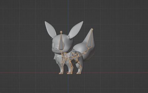 Eevee Pokemon 3d Model By Summerforce
