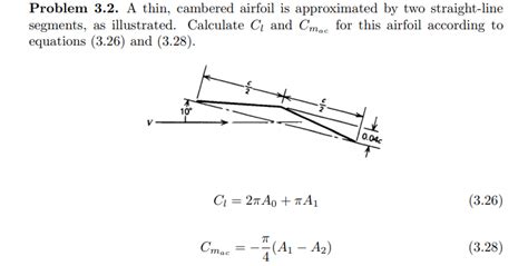 Problem 3 3 The Airfoil Of Problem 3 2 Can Be
