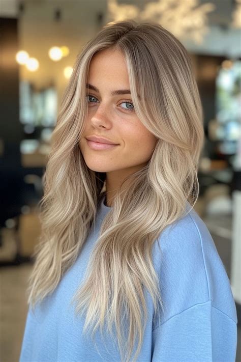 18 Gorgeous Platinum Blonde Balayage Hairstyles Balayage Hair