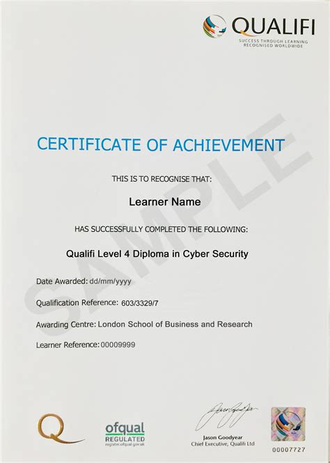 level 4 diploma in cyber security