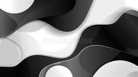 Abstract Black And White Wave Pattern Stock Illustration Illustration Of Geometric Curve