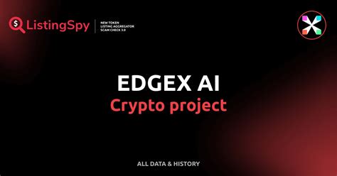 edgex ai crypto project edgex ai token listings events analysis