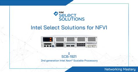Intel Select Solutions For Nfvi Aewin