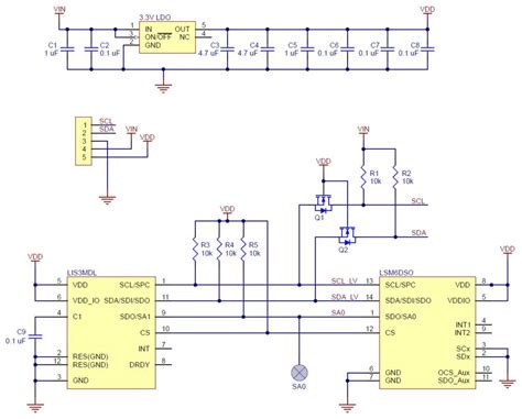 Minimu 9 V6 Gyro Accelerometer And Compass Lsm6dso And Lis3mdl Carrier Opencircuit