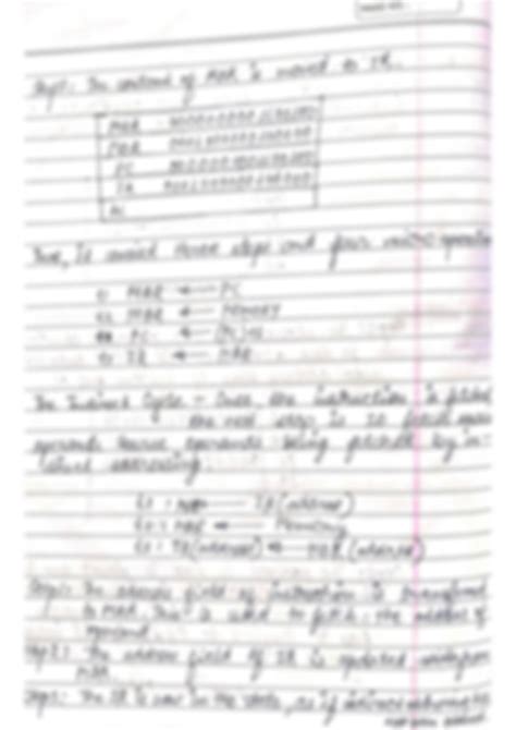 Solution Instruction Execution Cycle Studypool