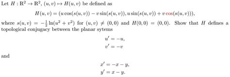 Solved Let Hr2→r2uv↦huv Be Defined As