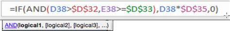 If And Formula In Excel Formula Explained Commerce Curve