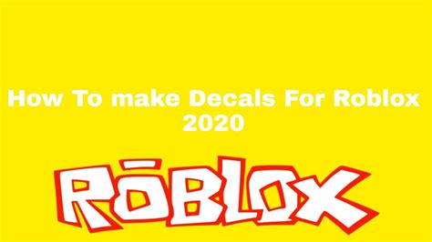 Roblox Decals