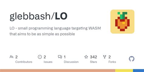 Chris Short On Linkedin Github Glebbashlo Lo Small Programming Language Targeting Wasm That
