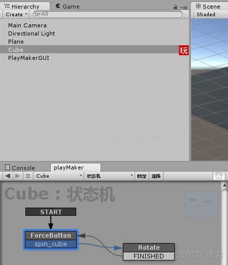 unity3d的playmaker插件使用教程，九、playmaker和脚本 mb63b4f675bb7a4的技术博客 51cto博客
