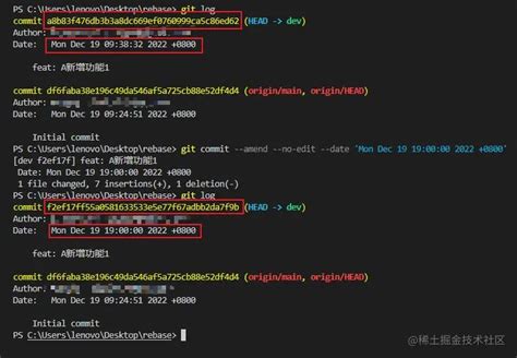修复使用git Rebase导致提交记录时间线乱序问题rebase Git Rebase Git Pull Reba 掘金
