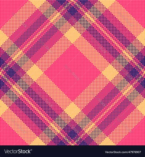 Pattern Texture Of Fabric Seamless Textile Vector Image
