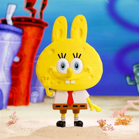 Labubu X Spongebob Figurine Designer Figurine Pop Mart United States