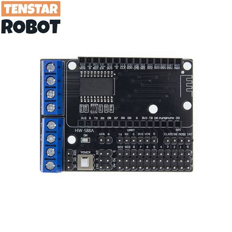 Bảng Mạch Kiểm Tra Nodemcu L293d Nodemcu Node Mcu Base Esp8266 Diy