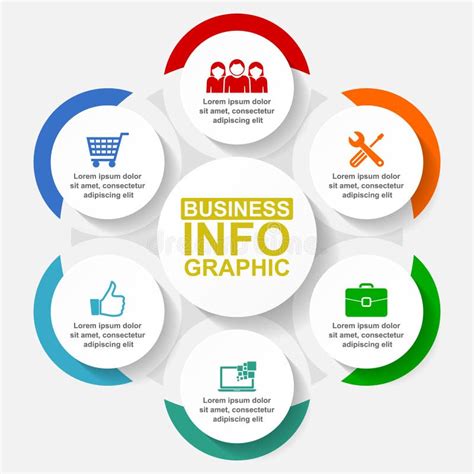 Modern Design Infographic Vector Template For Presentation Chart