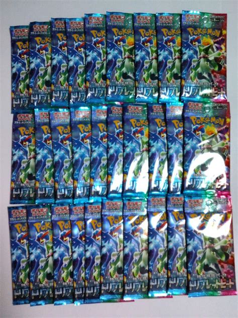 ポケモンカードゲーム 強化拡張パック「トリプレットビート」29個 未サーチ メルカリ