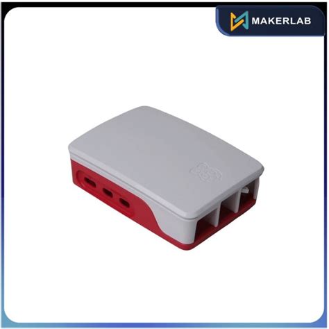 Raspberry Pi 5 Case Abs Enclosure Box Shell Red And White Lazada Ph