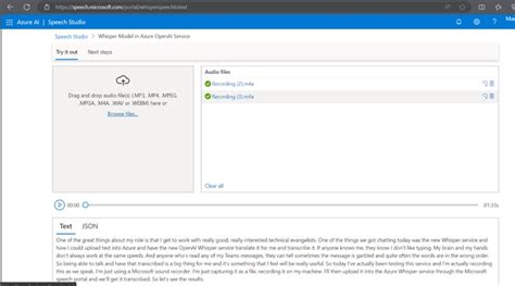 Azure OpenAI - Whisper - Voice to Text - A simple guide to Microsoft Technologies