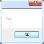 Spotfire Developer Alert Popup MessageBox