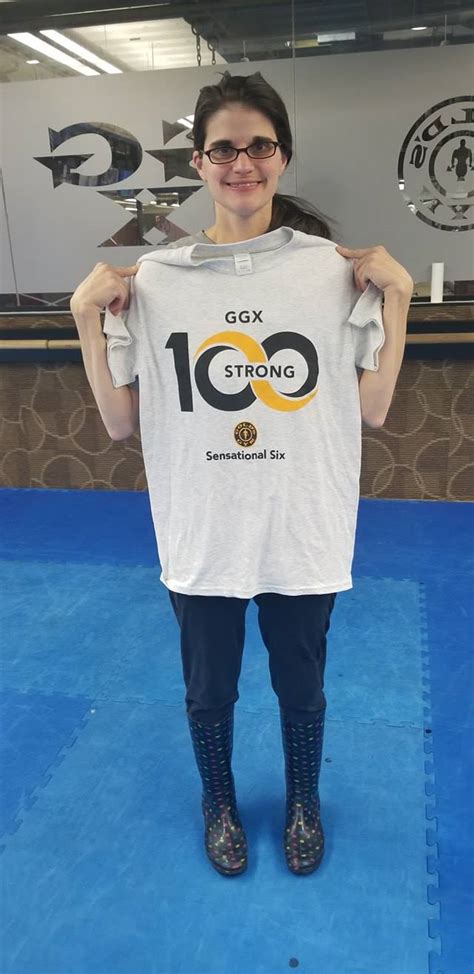 Congratulations Megan 100 Golds Gym Marley Station Mall