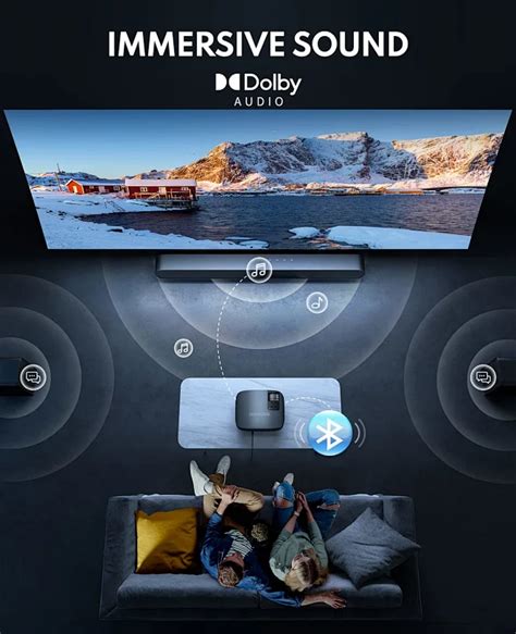 Goodee 投影仪 4k 支持 Wifi 和蓝牙 全高清 1080p 迷你投影仪适用于户外电影 5g 视频投影仪适用于家庭影院杜比音频变焦便携式投影仪电视棒 Ppt