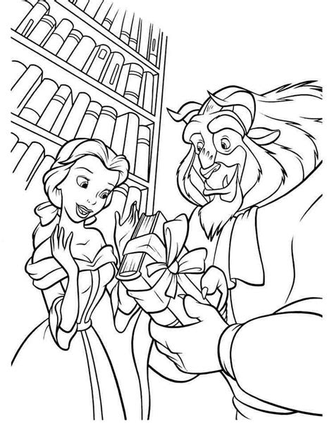 Princess Belle Coloring Pages