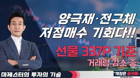 양극재 전구체 대표종목군 저점매수 기회다 마제스터 투자의기술 투자전략 2차전지 반도체 Youtube