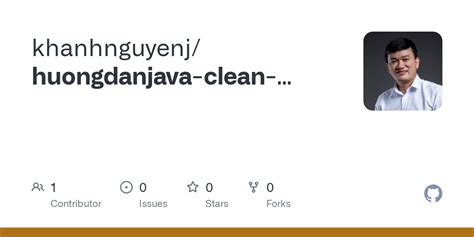 Github Khanhnguyenjhuongdanjava Clean Architecture Spring Boot Archetype
