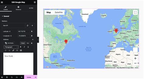 Google Maps With Elementor Snazzy Maps Elementor Addons