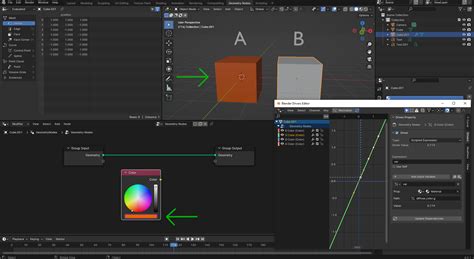Geo Nodes Object Color Blender Stack Exchange