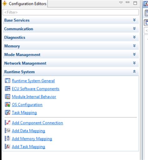 Autosar Davinci Configurator Does Not Show Ecu Components In The