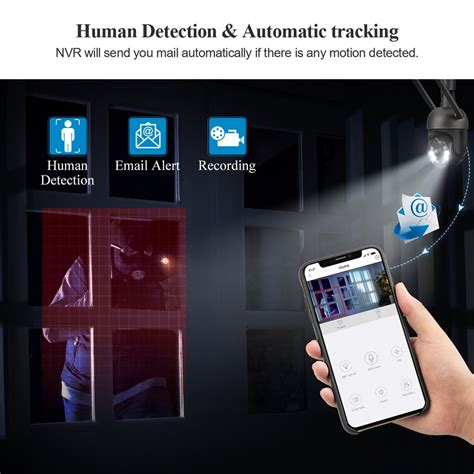 Camera De Supraveghere Techage W128 Pt815gw 30 Monitor Lcd De 30 Cm Nvr 8ch 6 Camere Wifi