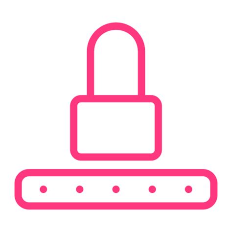Password Generic Outline Color Icon