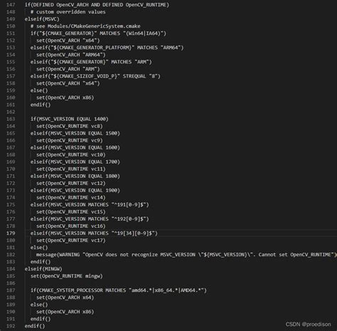 Opencv编译报错opencv Does Not Recognize Msvcversion “1940“conan Unknown