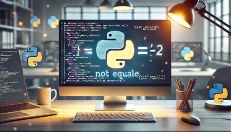 Python For Beginners Master The Not Equal Operator Pythonプログラミングの世界