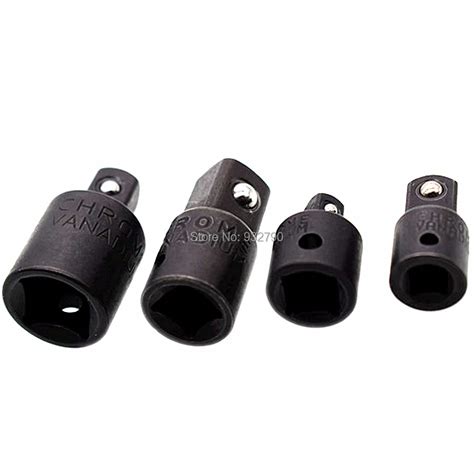 4pcs Air Impact Converter Reducer Adapter Adaptor Socket Impact Socket