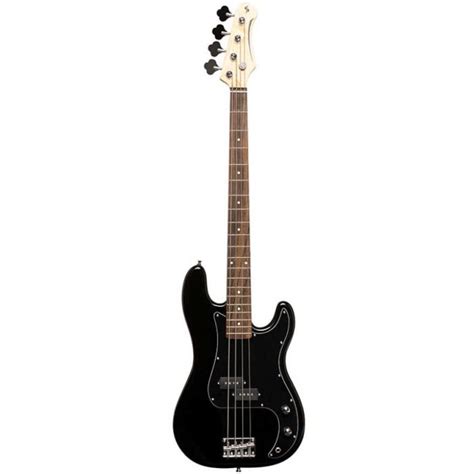 Stagg Standard P Electric Bass Guitar 4 String Black