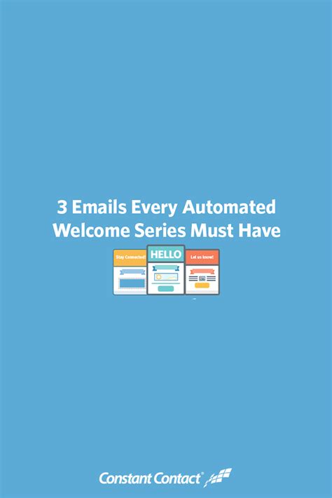 How To Set Up An Effective Automated Welcome Email Series Constant