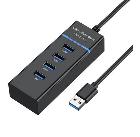 Hub Usb 1 2 метра Usb ХАБ разветвитель Usb Hub 4 порта Hub Usb для периферийных