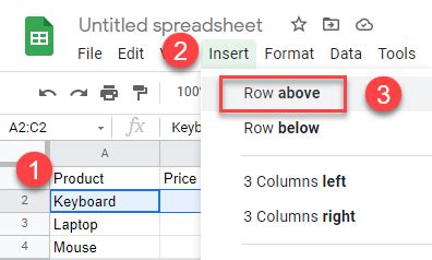 How To Insert And Shift Cells Down In Excel Google Sheets Automate Excel